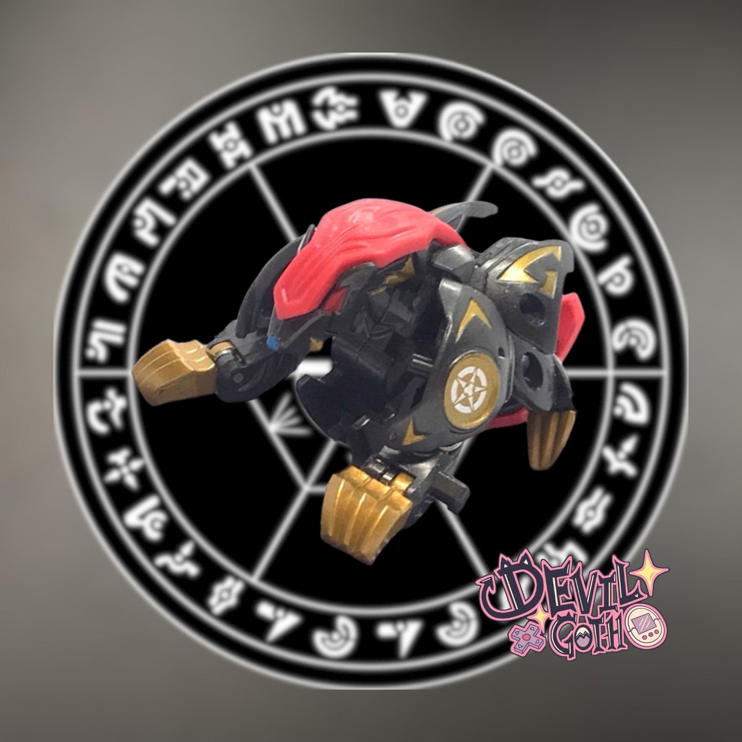 Bakugan Bakutech Haos Well Galow Black Special Edition MG Japan Import ...