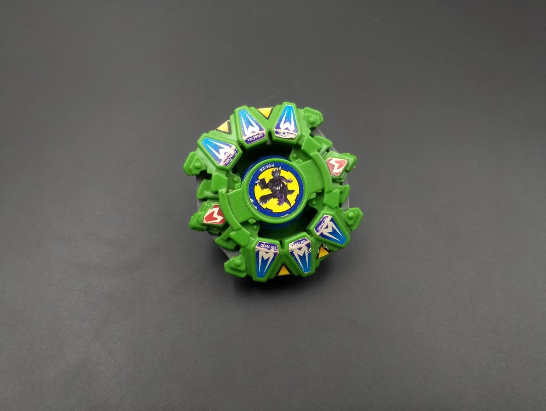 SKU BB2 F121 | Beyblade Takara , Green Draciel G EG - Etsy