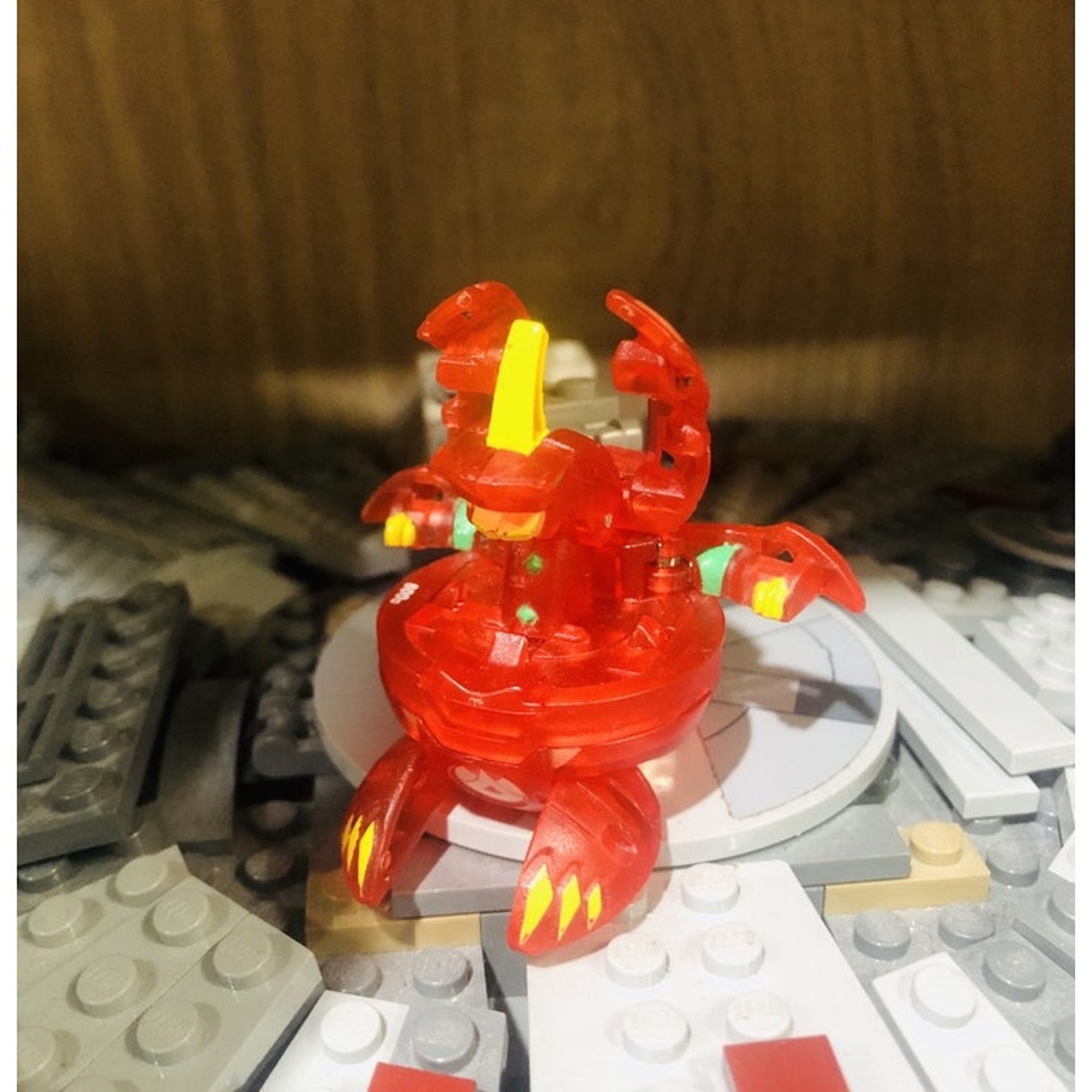 Bakugan Alpha Hydranoid Red Pyrus Translucent Evolution SKU - Etsy