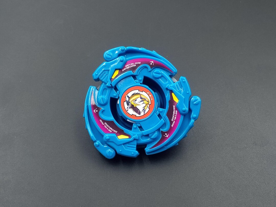 SKU BB02 F181 | Beyblade Takara , Blue Seaborg 2 Good Condition - Etsy