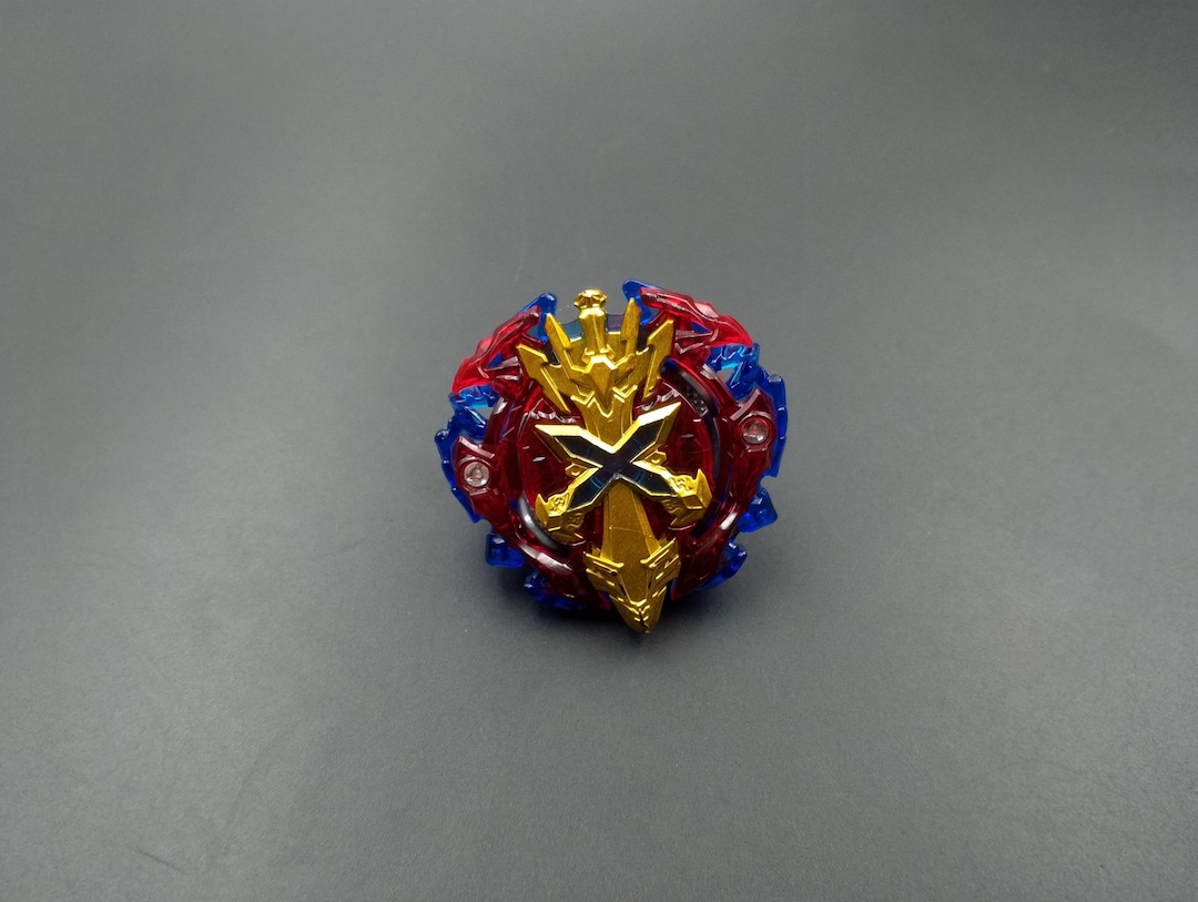 Beyblade Takara Tomy , B-48 Starter Xeno Xcalibur Gold - Etsy