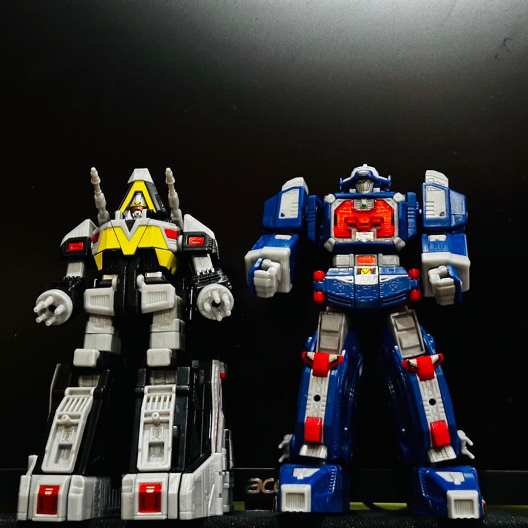 Megaranger Super Minipla Galaxy Mega & Delta Mega Set - Etsy