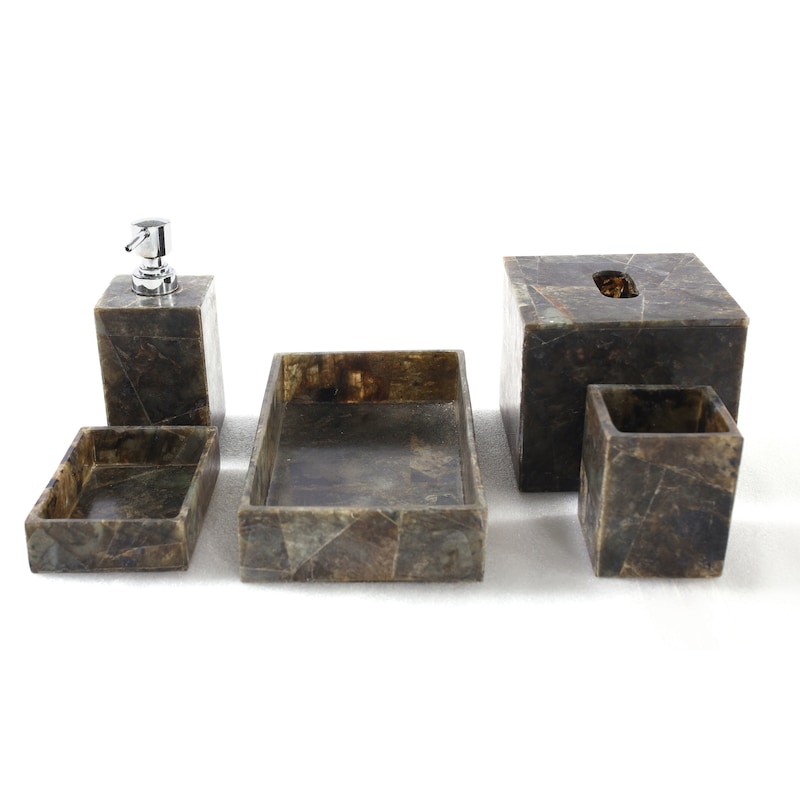 Stone Bathroom Accessories - Etsy