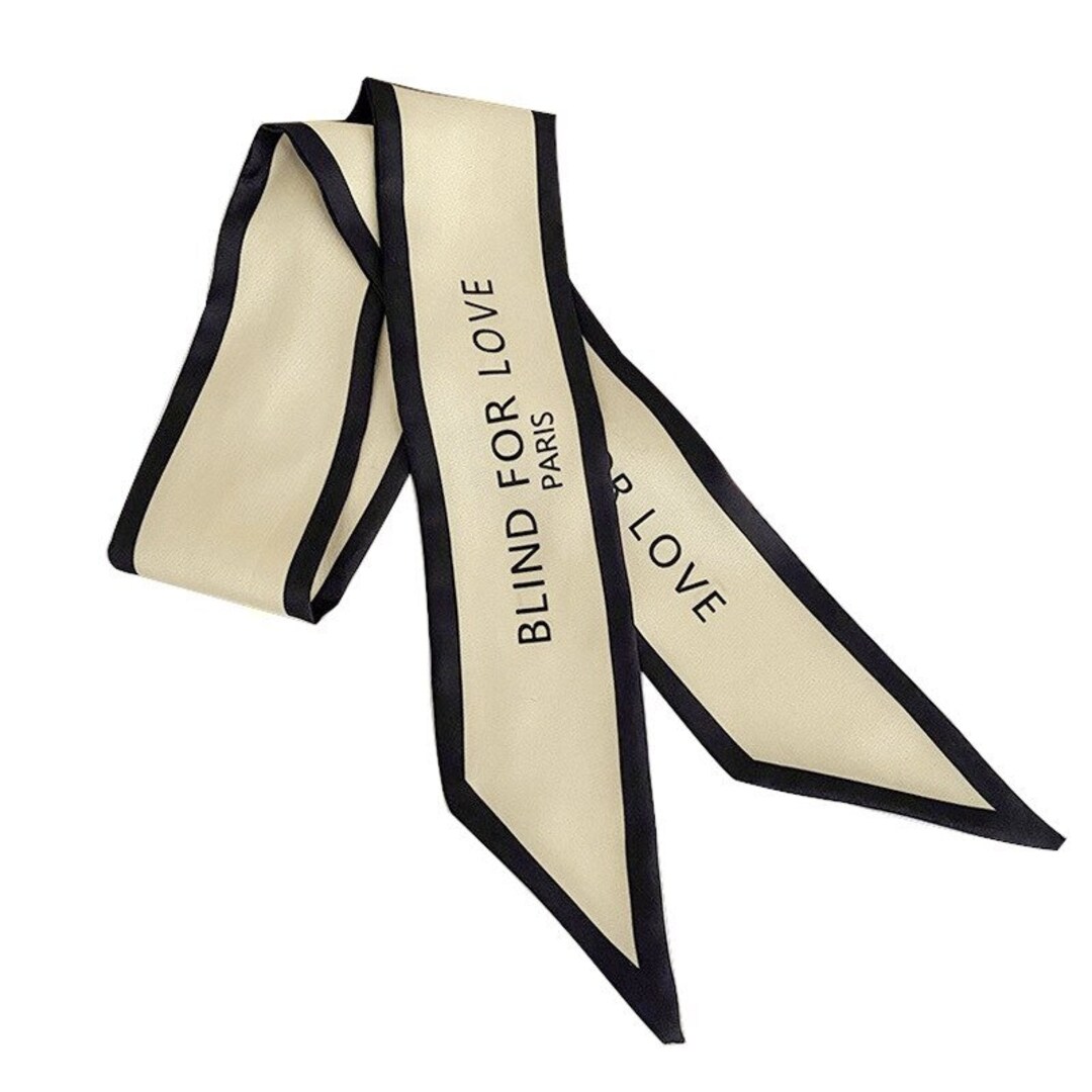 Silk Scarf for Women 98x6cm blind for Love - Etsy