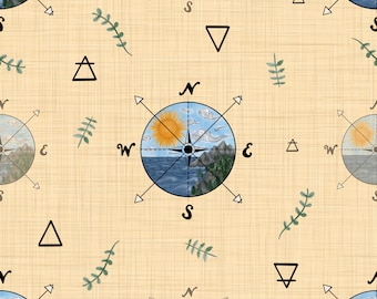 Compass Pattern - Etsy