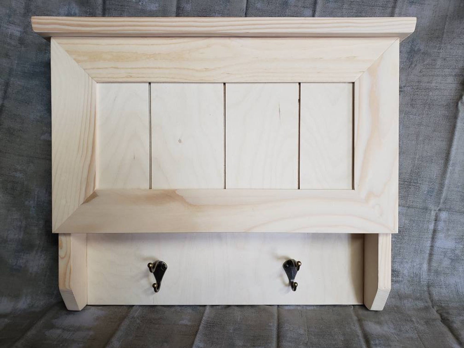 Concealment Shelf and Coat Rack Custom Concealment Storage - Etsy