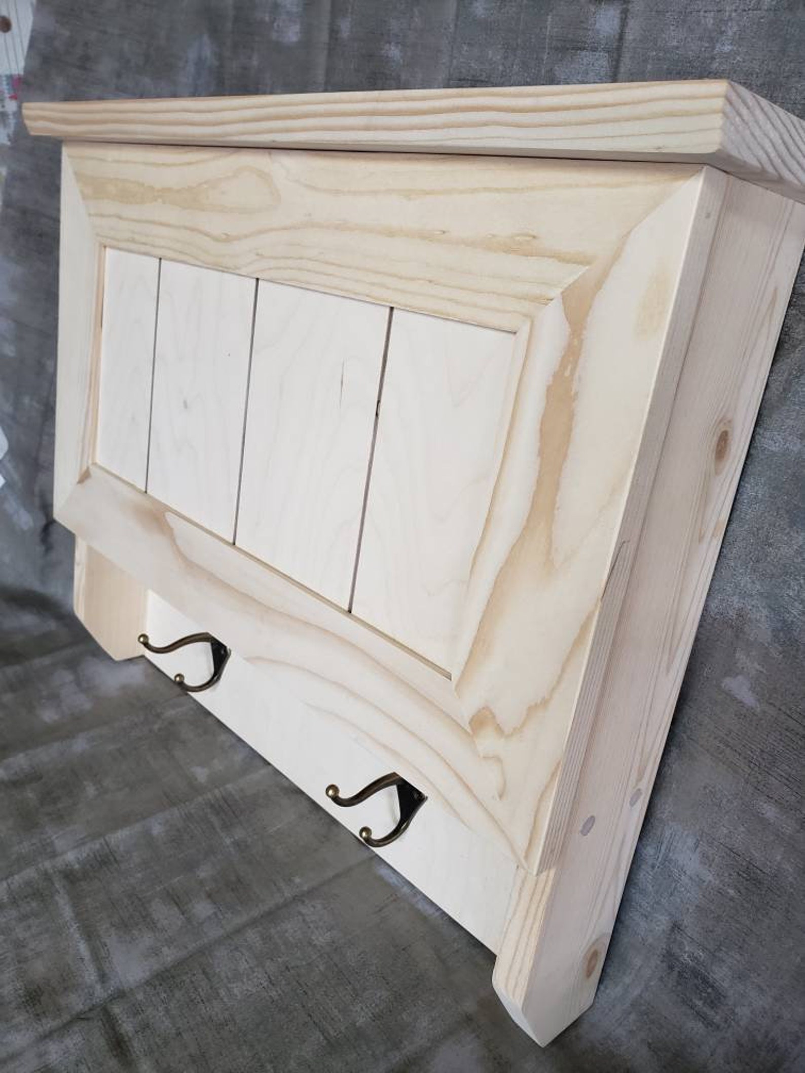 Concealment Shelf and Coat Rack Custom Concealment Storage - Etsy