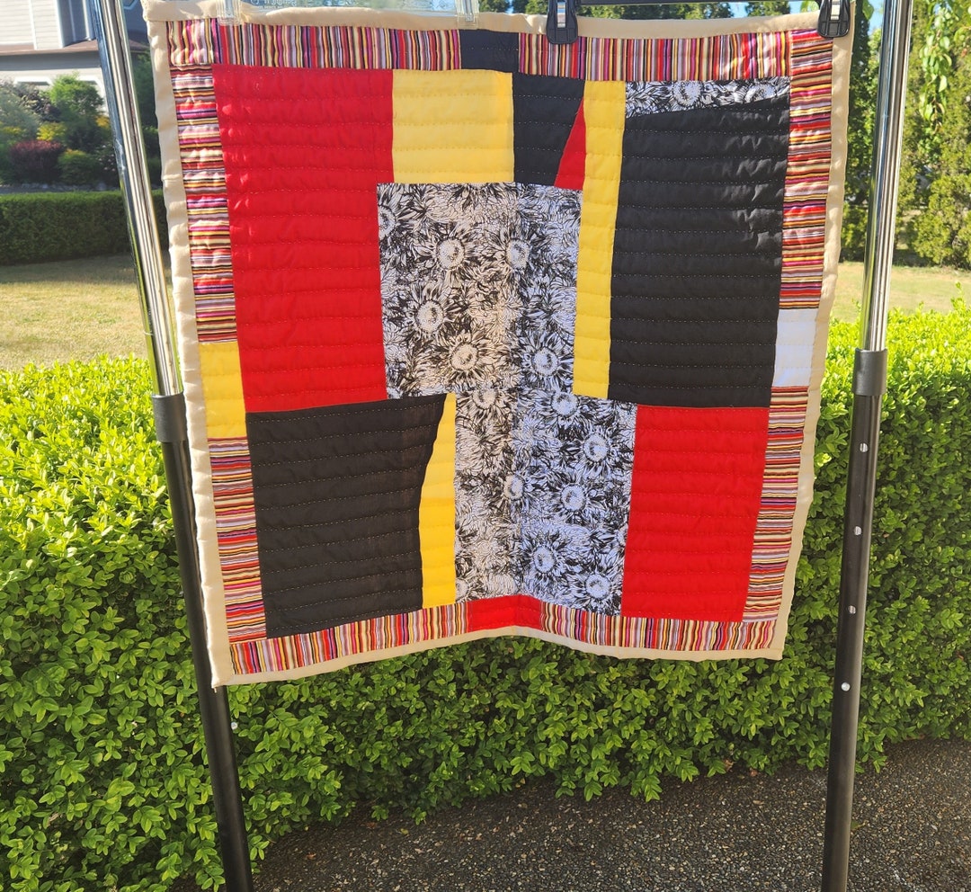 Gee's Bend Quilt, Cotton Quilt, Hand Sewn Quilt, Hand Quilted, Artistic ...