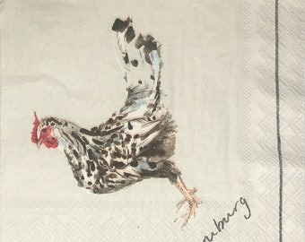 Chicken Decoupage Paper - Etsy