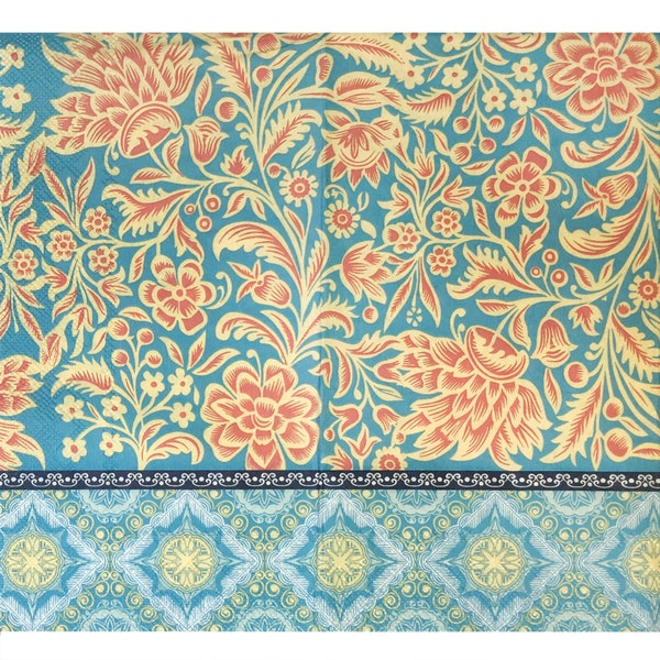 Turquoise Napkin - Etsy