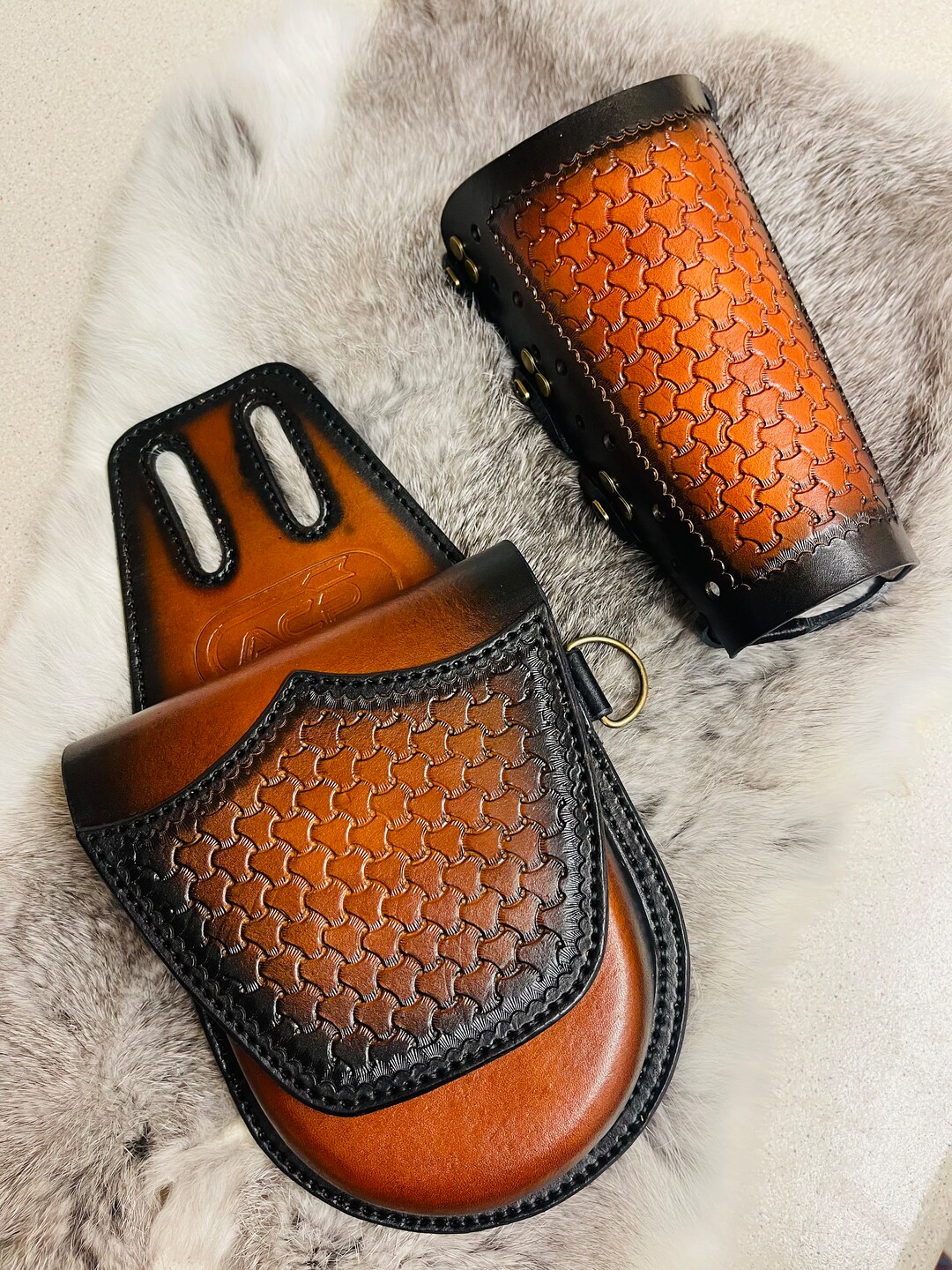 Pocket Quiver Modular & Arm Brace Set Dark Brown/black - Etsy