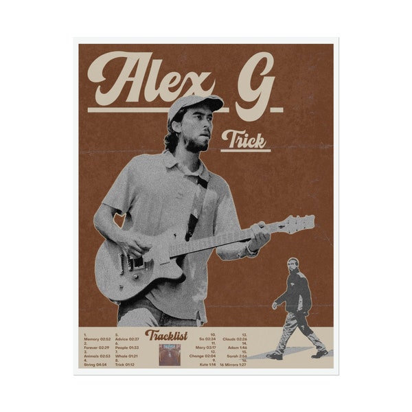 Alex G Merch - Etsy