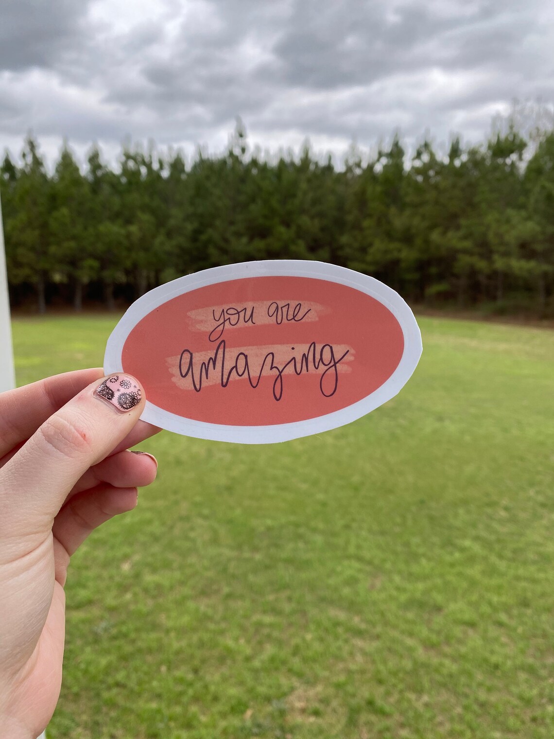 You Are Amazing Sticker. Motivational Sticker. Sticker for | Etsy