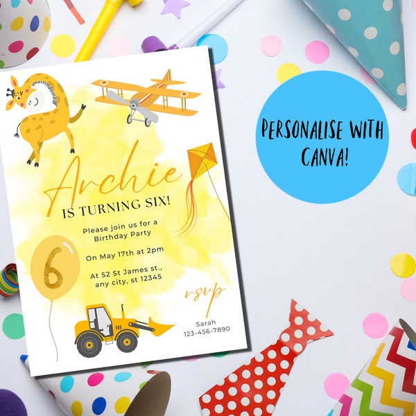 Yellow Birthday - Etsy