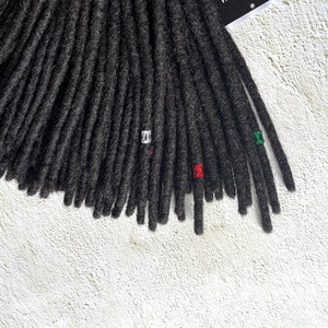 Real Human Hair Loc Extensions Bundles | Permanent & Hand-made ...