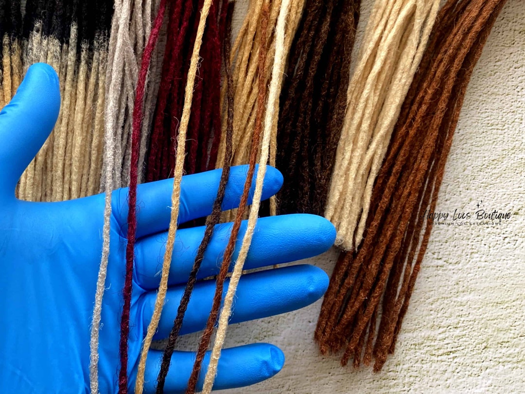 Sisterlocs Extensions 100% Human Hair Microlocs Extensions Mini ...