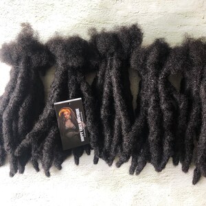 Textured Human Hair Wicks Loc Extensions | Jumbo Loc Extensions | Thick ...