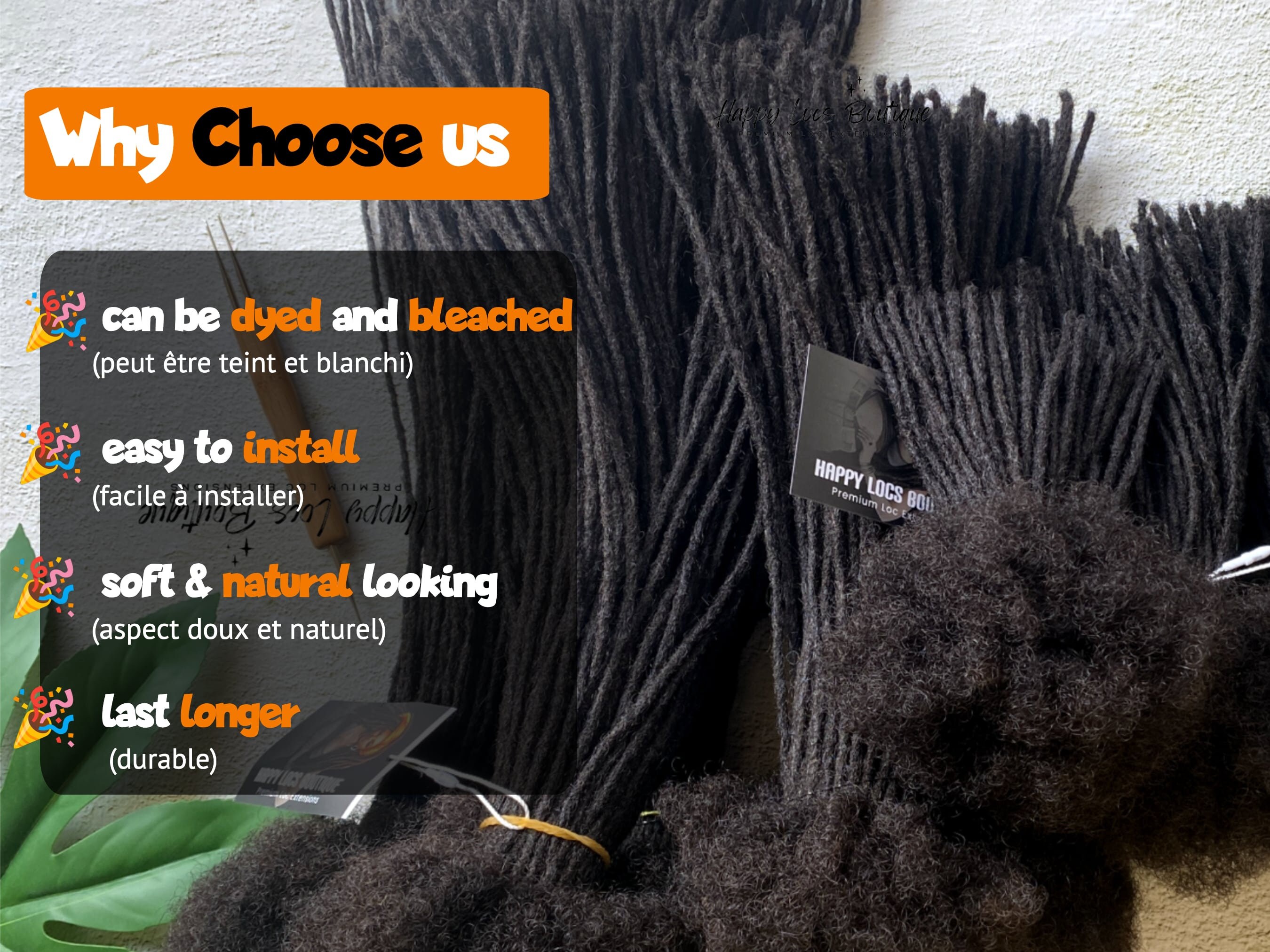 Human Hair Sisterlocks Extensions: Natural Black Microlocs 0.2cm - Etsy