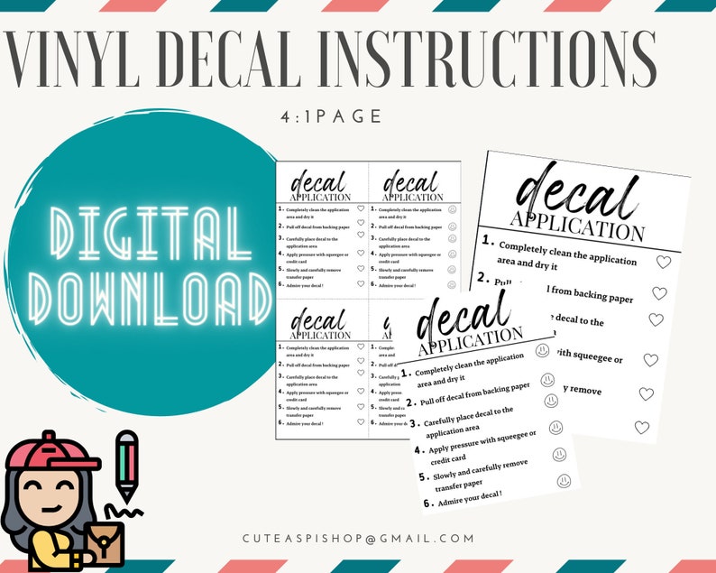 How to Apply Decal Svg, How to Apply Decal Card Svg, How to Apply Decal ...