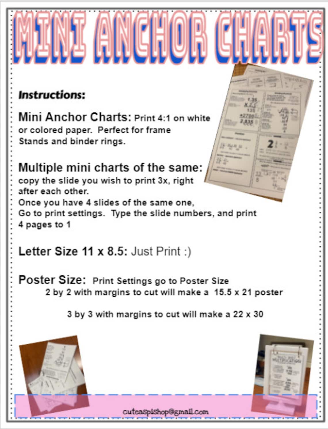 5th Grade STAAR REVIEW Anchor Charts - Etsy