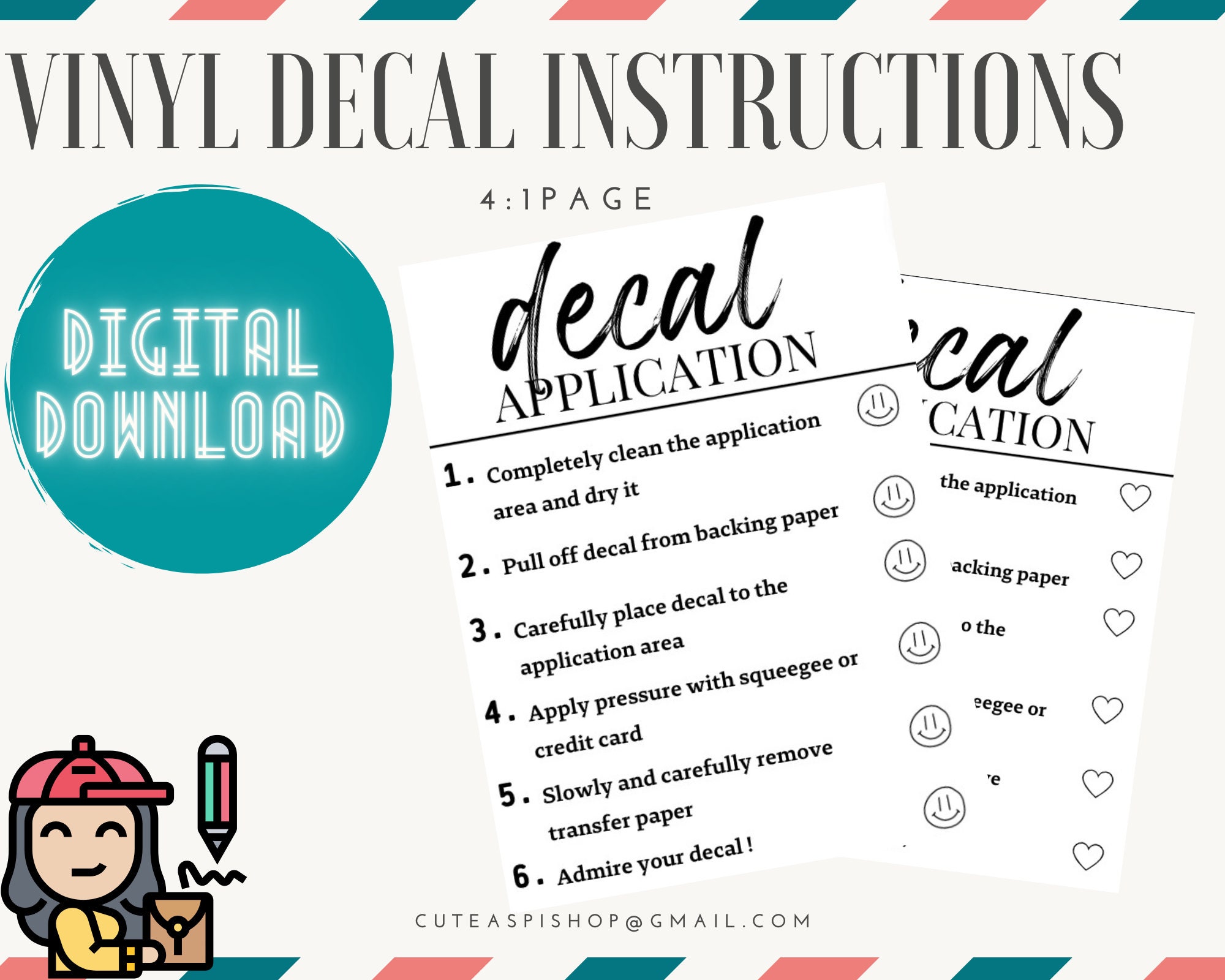 How to Apply Decal Svg, How to Apply Decal Card Svg, How to Apply Decal ...