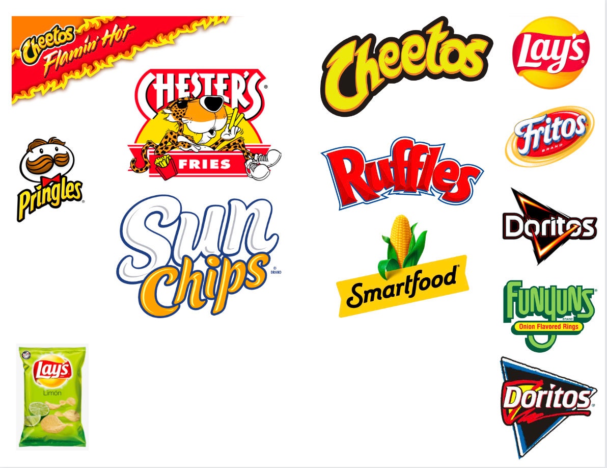 Editable Chip Label Template - Custom Party Favors - Birthday / Baby ...