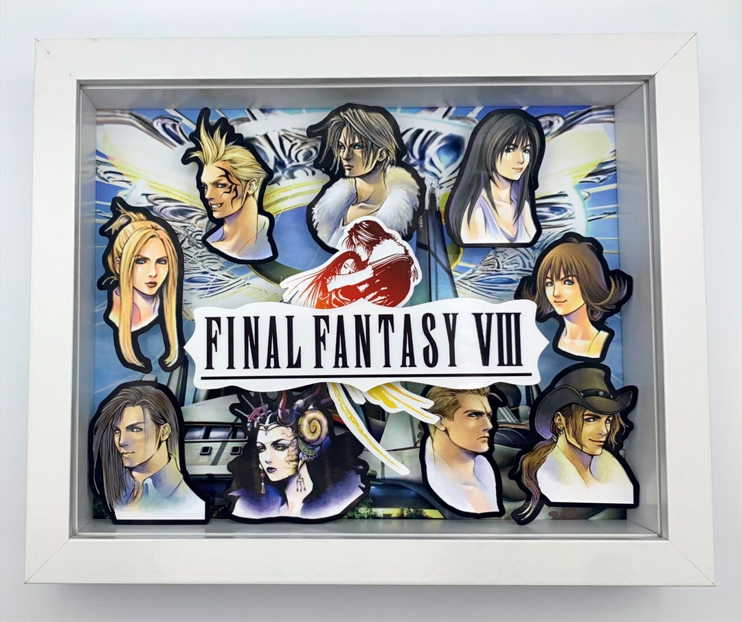 Final Fantasy VIII 3D Shadow Box Frame - Etsy