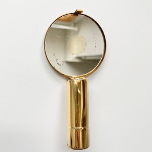 Vintage Lipstick Holder & Mirror - Etsy