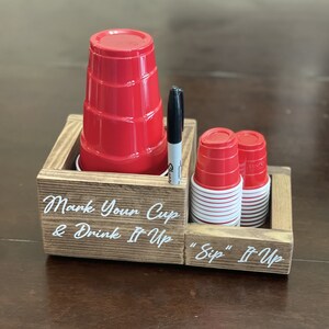 Plastic Cup Box | Plastic Cup Holder | Shot Glass Box | Shot Cup Box - Etsy