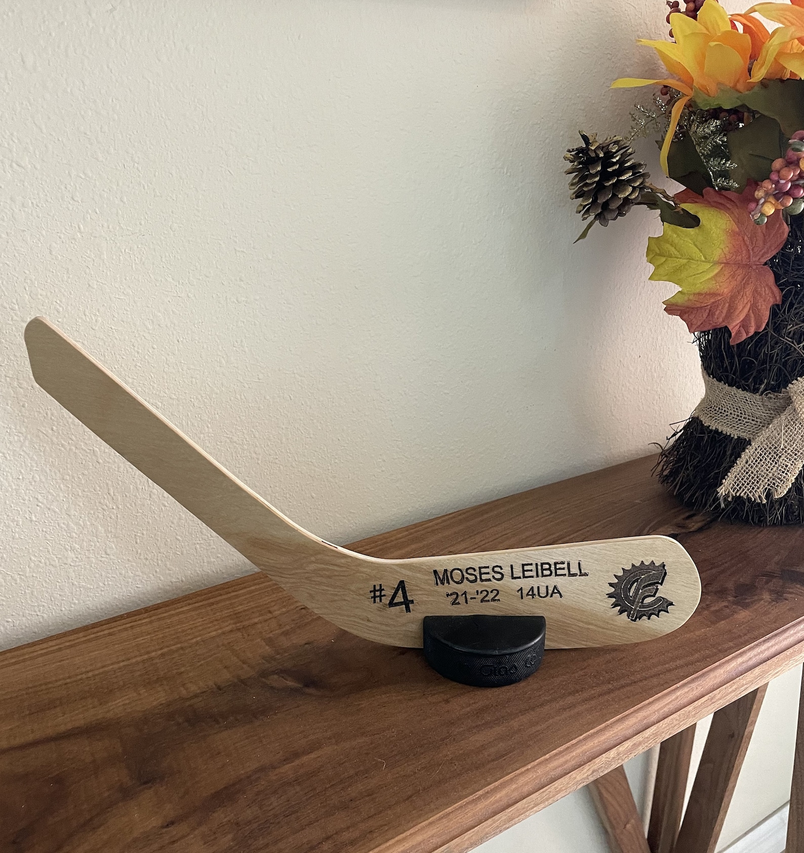 Hockey Stick Award Hockey Team Award Hockey Player Prize - Etsy