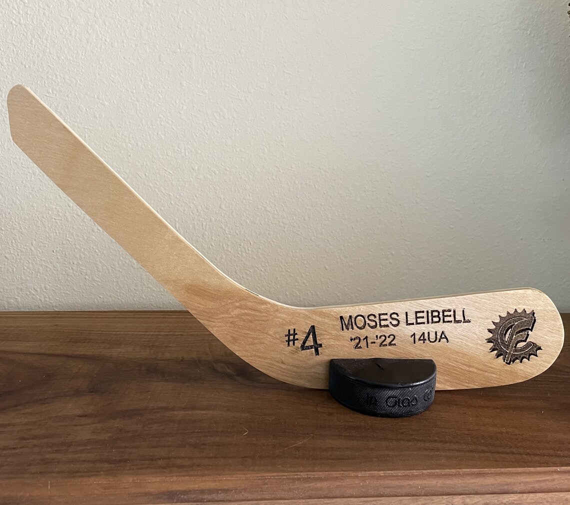 Personalized Hockey Stick Award: Engraved Team Keepsake - Etsy