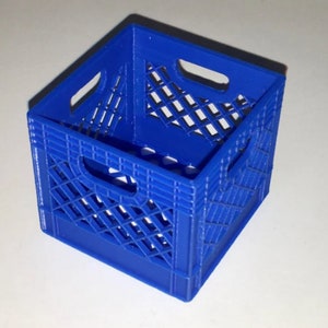 Mini Container STL File -3D Print for Office - Stackable - STL File ...