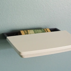 Secret Shelf Safe - Hidden Compartment -floating Wall Mounted -hide ...
