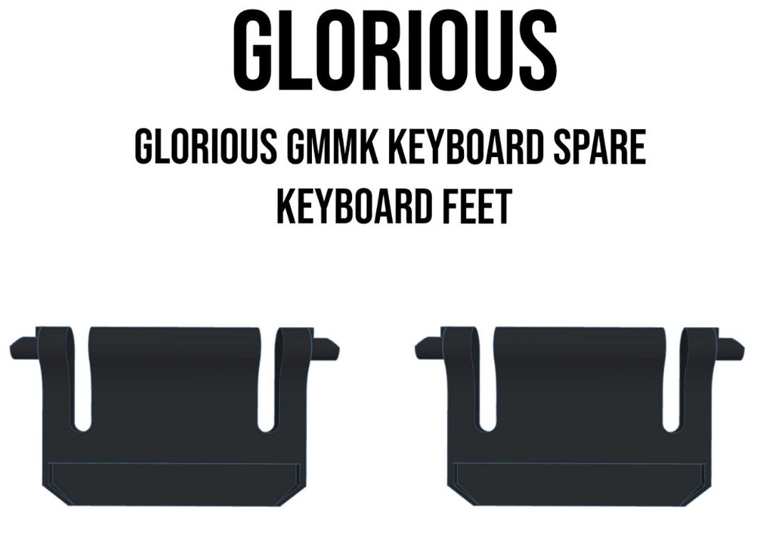 Keyboard Feet Compatible With Glorious GMMK Keyboard Spare Replacement ...