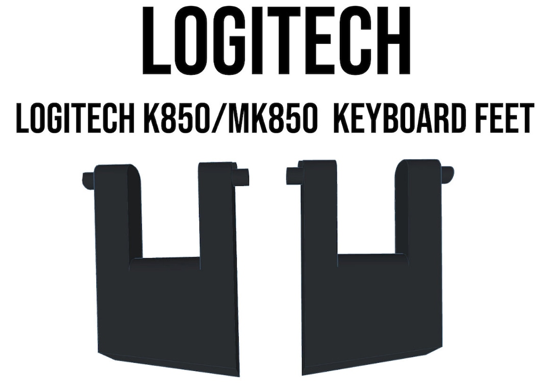 Keyboard Feet Compatible With Logitech K850 / MK850 Performance ...