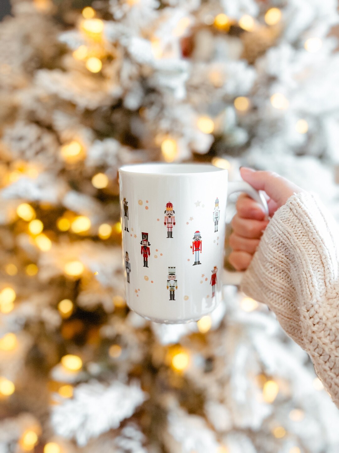 Christmas Nutcracker Mug, Bookish Holiday Coffee Cup, Kids Christmas ...