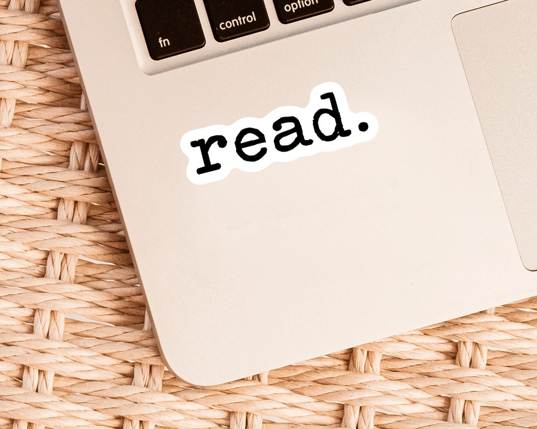 Read Sticker, Bookish Stickers for Kindle, E-reader Stickers for Book ...