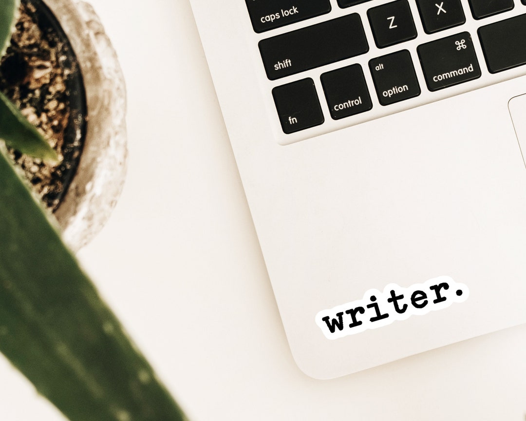 Writer Sticker Typewriter Sticker Gifts for Writers Writing - Etsy