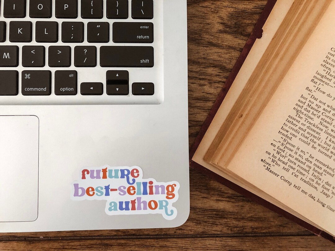 Future Best-selling Author Sticker Author Vinyl Sticker - Etsy UK