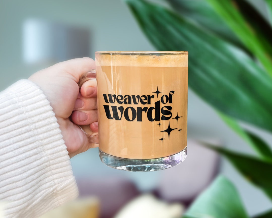Writer Mug, Weaver of Words Coffee Cup for Author, Gift for Writer ...
