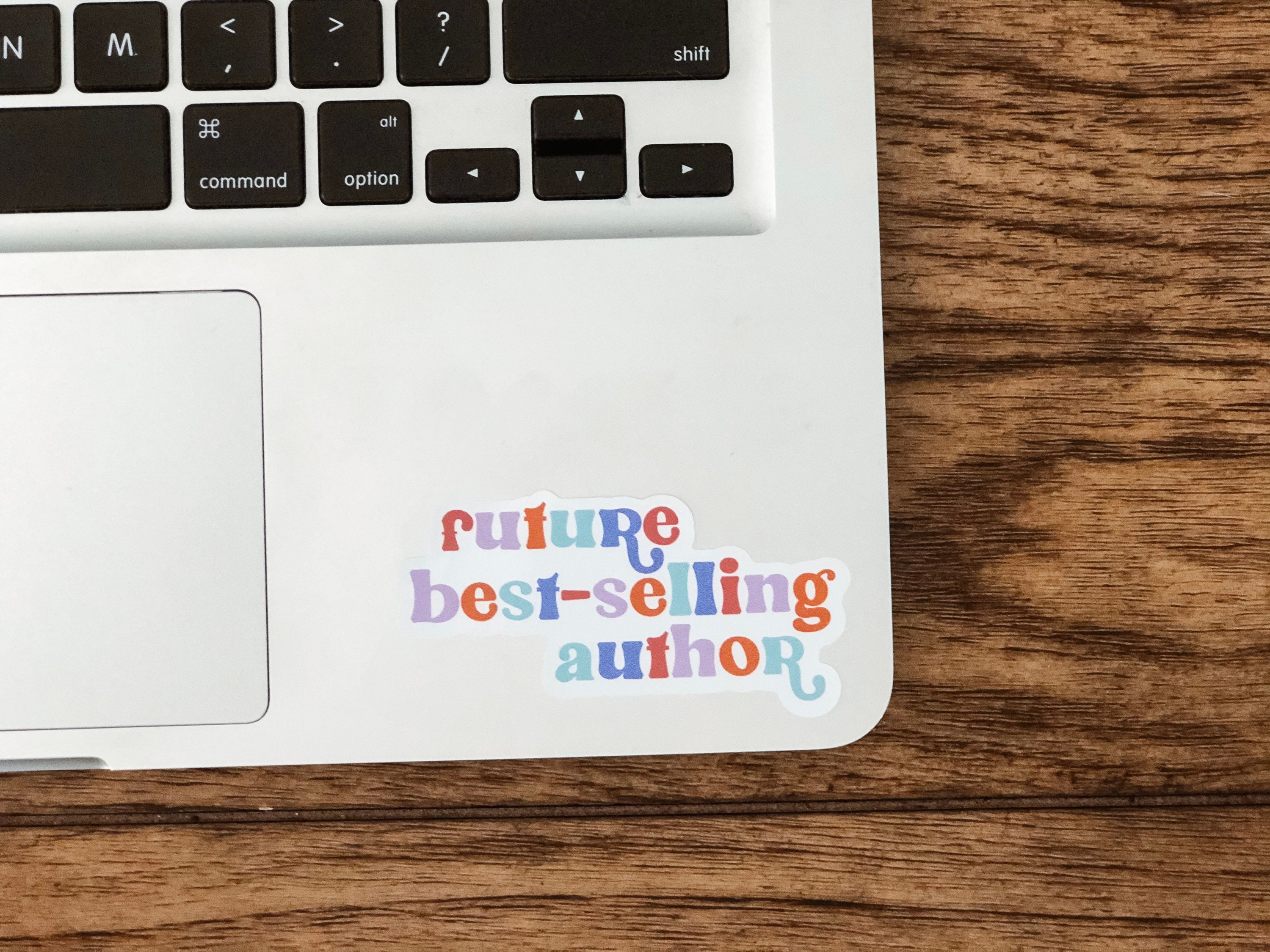 Future Best-selling Author Sticker Author Vinyl Sticker - Etsy UK
