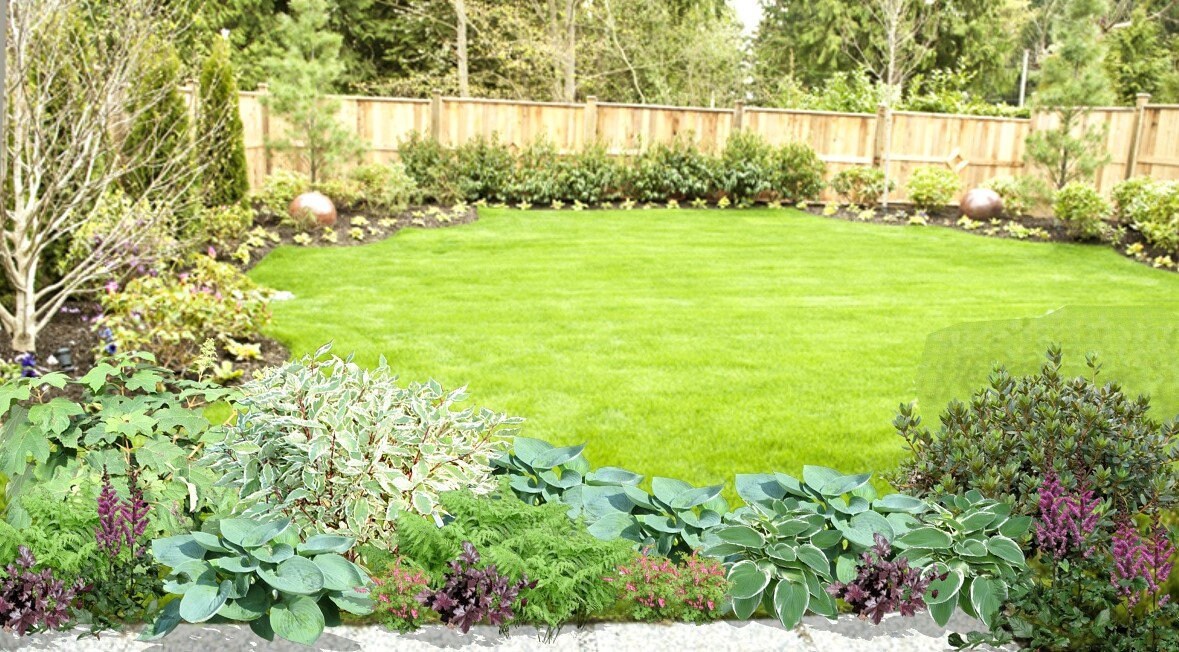 Landscape Design Plan for Shady Perennial Garden - Etsy