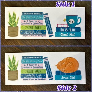 Faerie Porn Bookstack Bookmark 2 Sided - Etsy