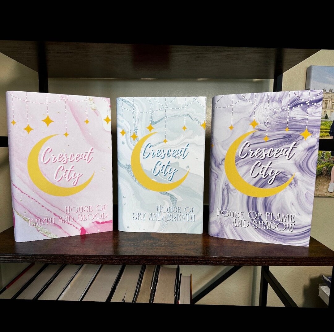 Crescent City Dust Jacket Set soft Colors Officially Licensed CC3 ...