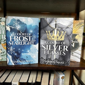 ACOTAR Dust Jacket Set SJM marbled Set Officially Licensed - Etsy