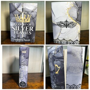 ACOTAR Dust Jacket Set SJM marbled Set Officially Licensed - Etsy