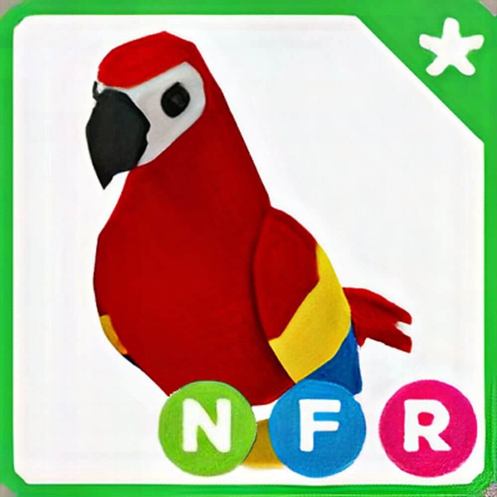 NFR PARROT ROBLOX Adopt me / Entrega rápida | Etsy