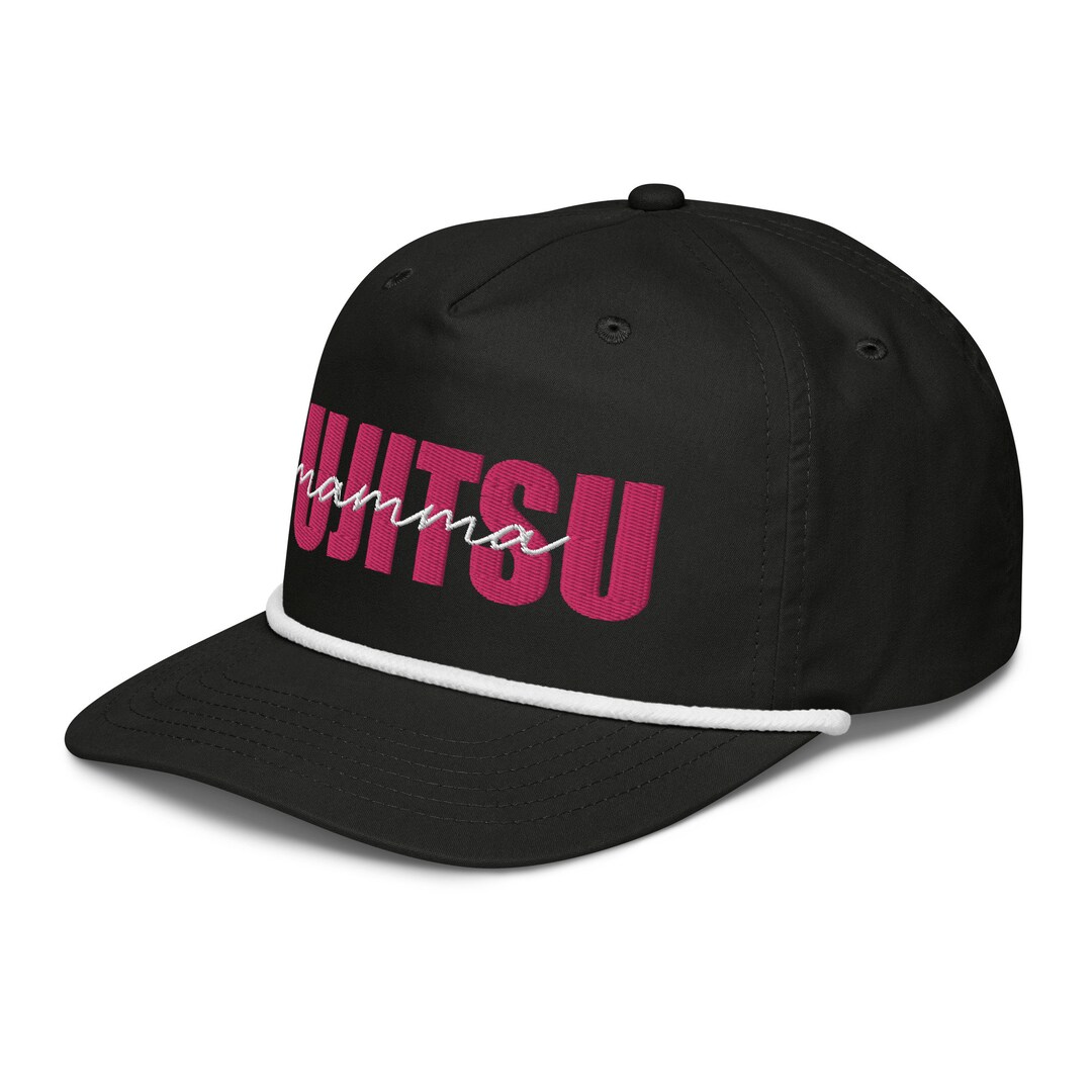 Jiu Jitsu Mamma Cute Mom's BJJ Rope Hat - Pink Font - Etsy