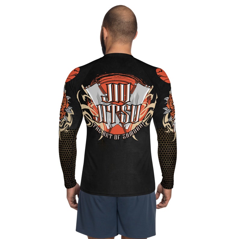 Men's Jiu Jitsu Rash Guard for BJJ the Art of the Samurai - Etsy