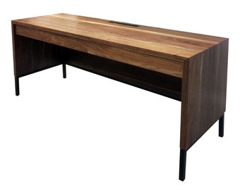 Modern Waterfall Desk - Etsy